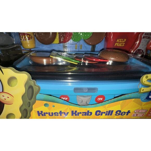 Nickelodeon | Toys | Spongebob Squarepants Krusty Krab Grill Set Sizzle ...